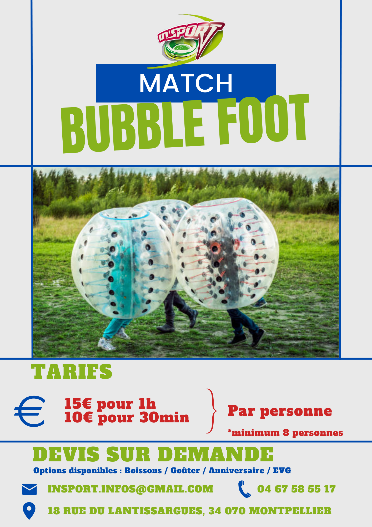 BUBBLE FOOT – Insport